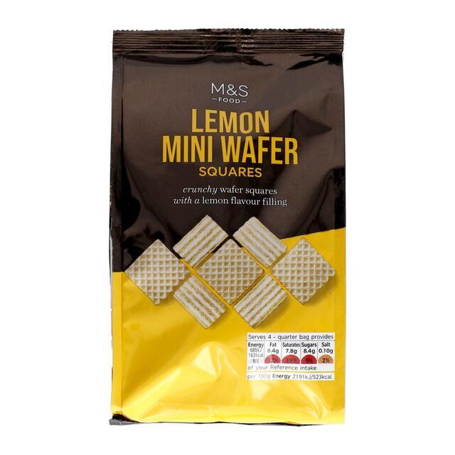 M&S Marks&Spencer Lemon Mini Wafer Squares 125g | Shopee Malaysia