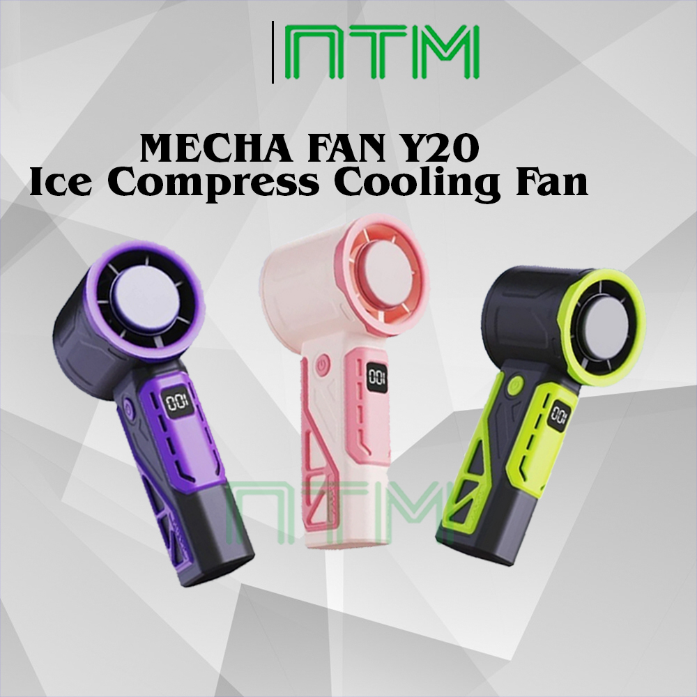 Y20 Portable handheld Cooling Fan 3600mAh Ice compress fan 1700 Mech ...
