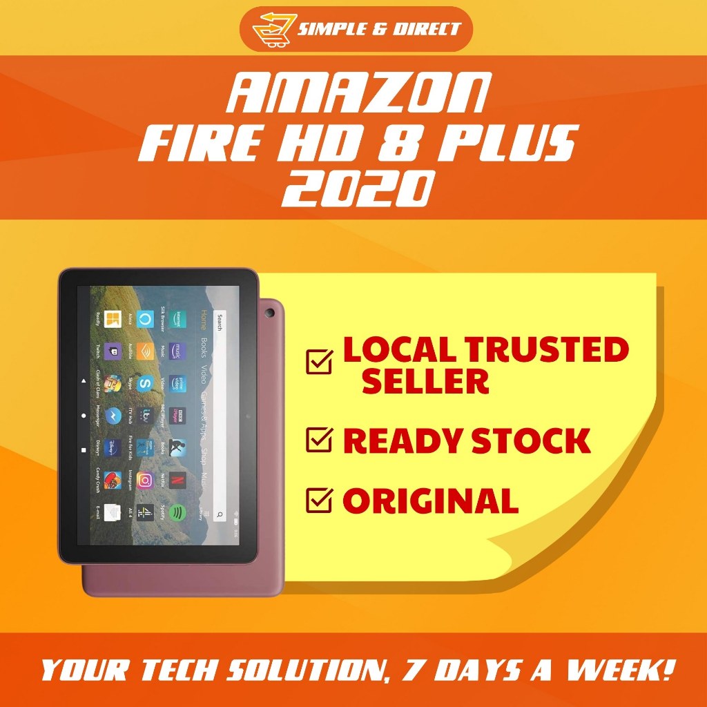 USED AMAZON FIRE 8 ORIGINAL SECONDHAND | Shopee Malaysia