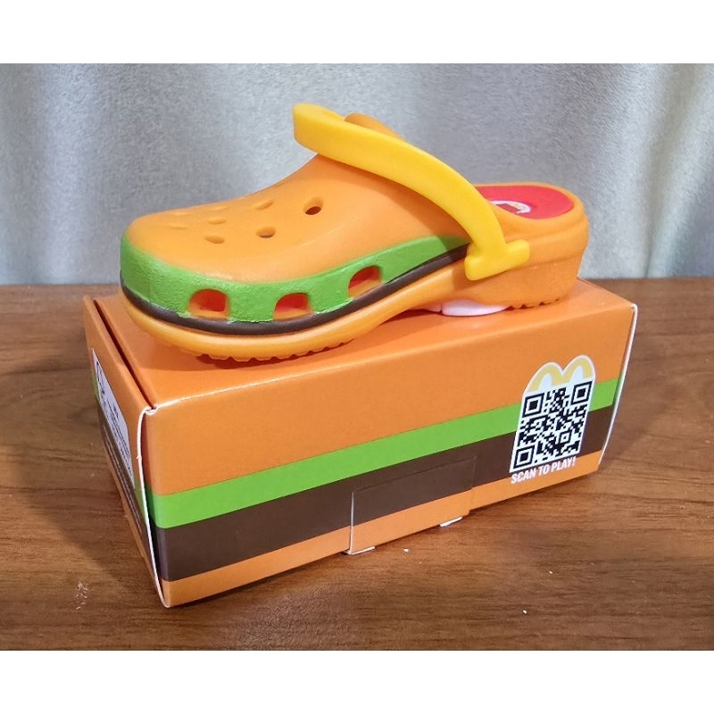 Mcdonalds Happy Meal Burger Crocs Toy | Shopee Malaysia