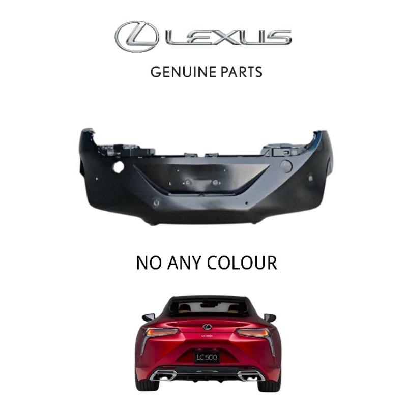 LEXUS LC500 URZ100 REAR BUMPER ORIGINAL NEW | Shopee Malaysia