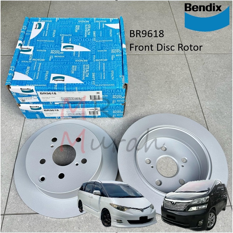 Original BENDIX BR9618 Toyota Estima ACR50, Vellfire ANH20, Alphard ...
