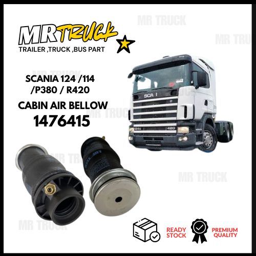 SCANIA 114 124 P380 R420 TRUCK CABIN AIR BELLOW AIR SPRING - 1476415 ...