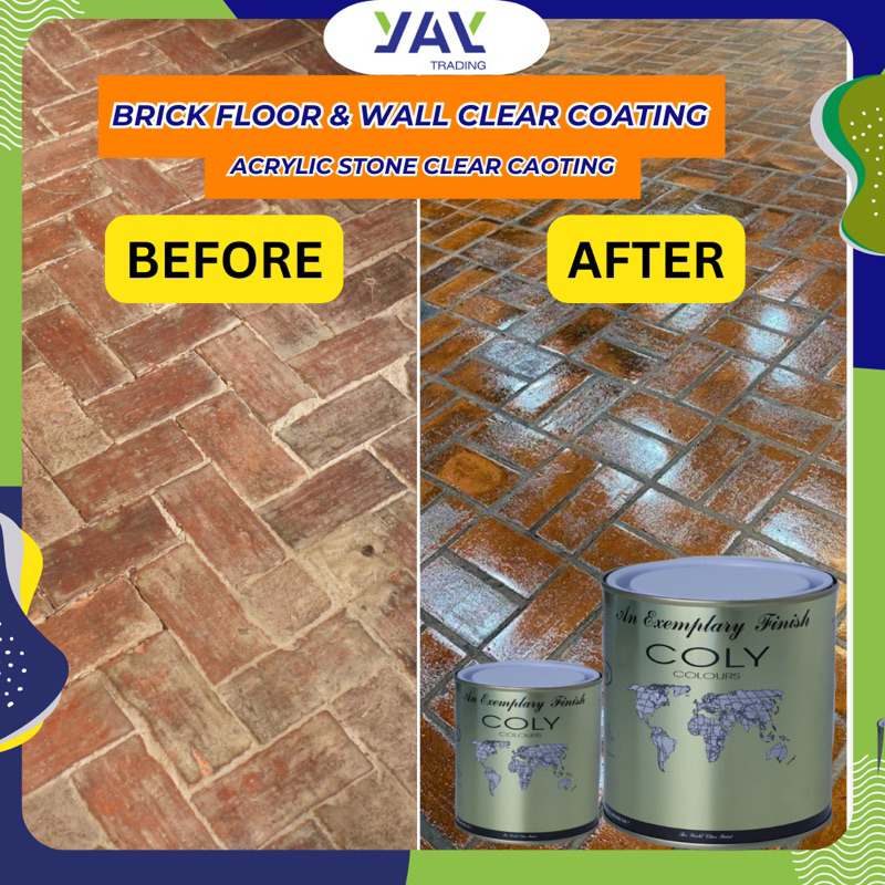 Gloss & Matte 1L // 5L Coly ACRYLIC Clear Protective Coating (Pebble ...