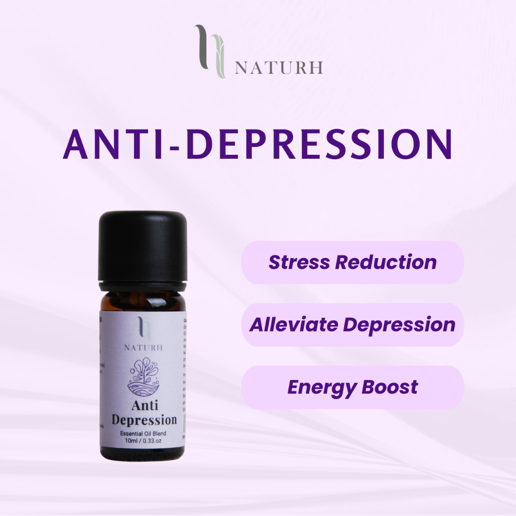 Naturh Anti-Depression Essential Oil Blend (10ml) | Shopee Malaysia