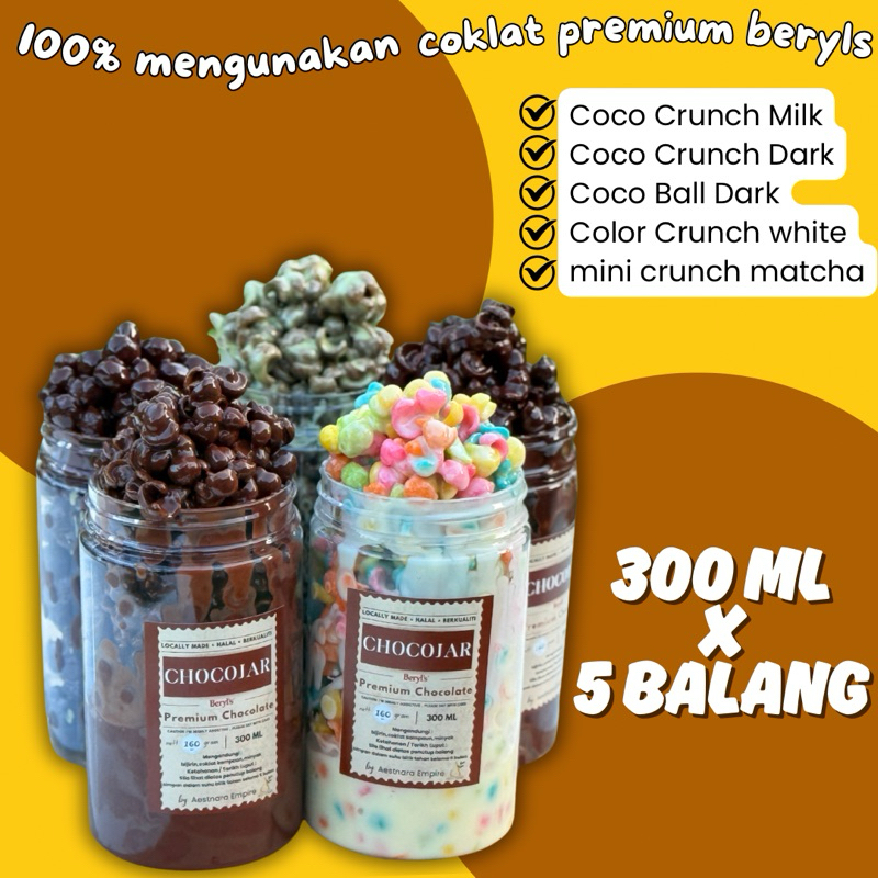 chocojar combo 5 balang (300mlx5) by Aestnara Empire | Shopee Malaysia