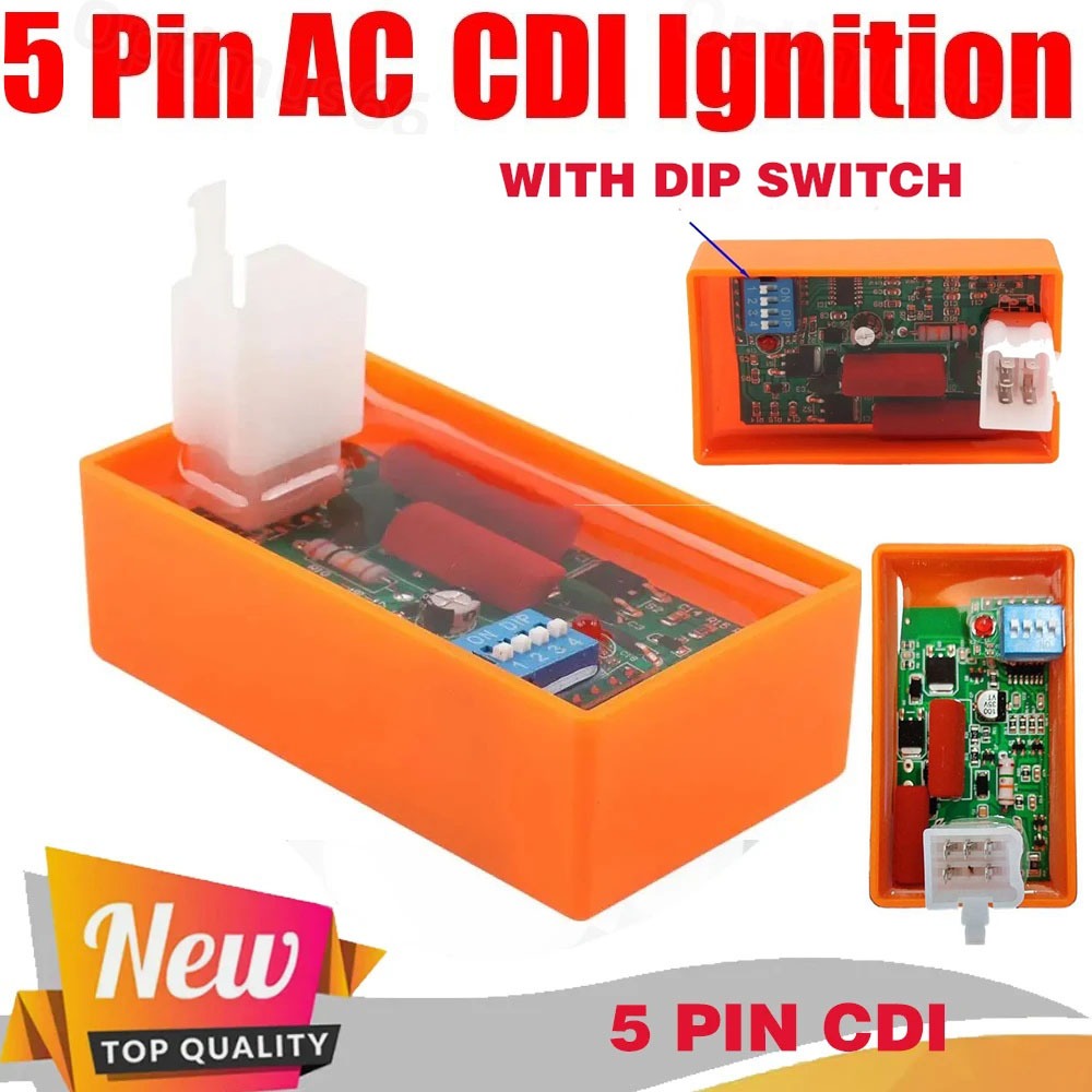 HOT🔥AC 5 Pin Adjustable AC CDI DIP Switch C100 EX5 Racing YX140 YX160 ...