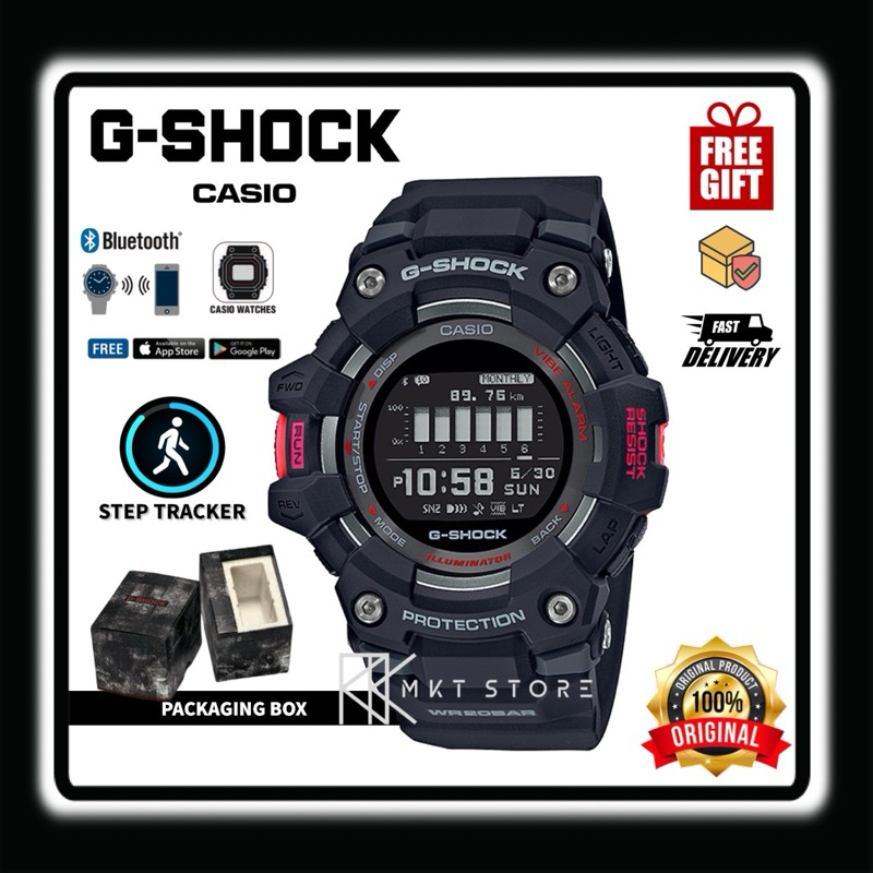 (Asia set)Original G-shock G-squad Bluetooth GBD100-1 / GBD-100-1 / GBD ...