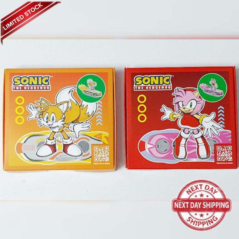 McDonald's McD Happy Meal Toy 2023: Sonic The Hedgehog - Tails ...