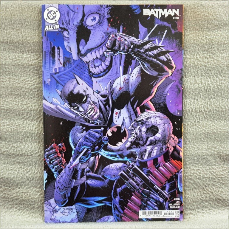 Batman #158 JIM LEE Variant B (3rd Series DC Comics) Jeph Loeb (Key ...