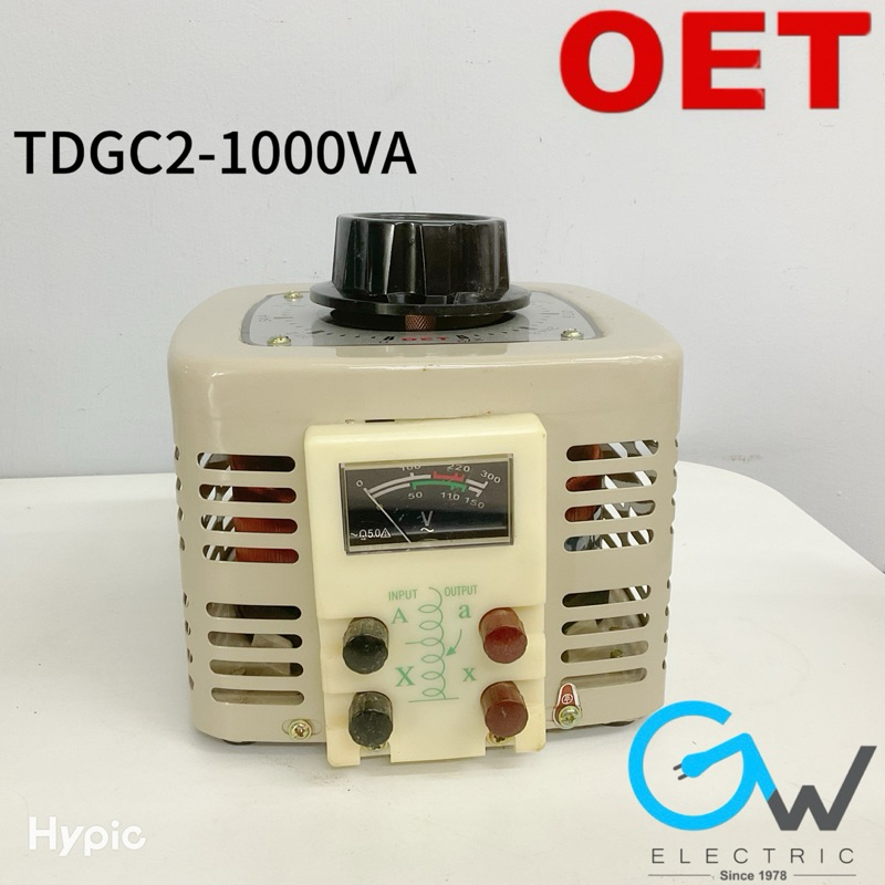 OET TDGC2-1000VA Contact Voltage Regulator - (240V input) Contact ...