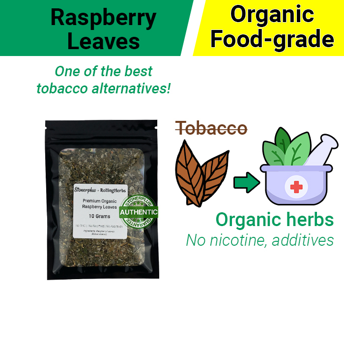 Organic Red Raspberry Leaves as Tobac Replacement by Stonerplus x ...