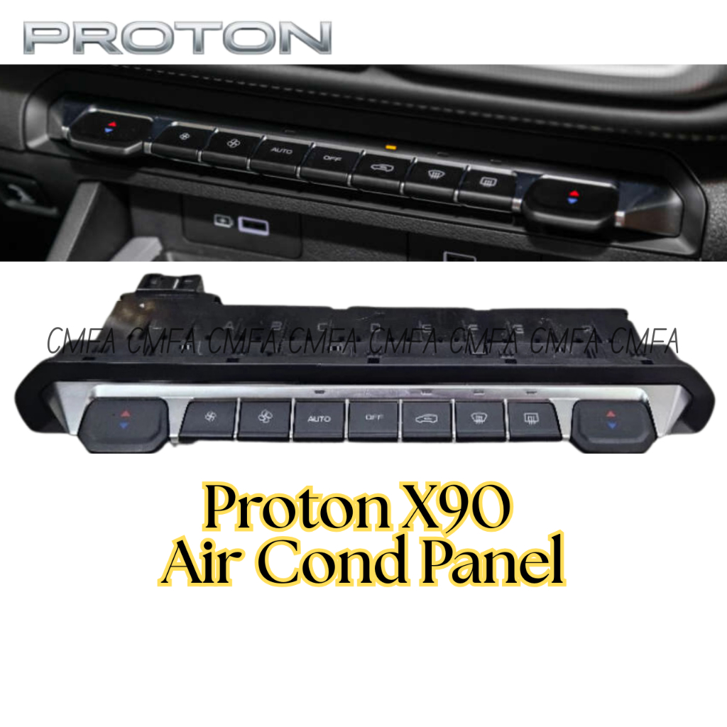 PROTON X90 Air Cond Panel A/C Switch Climate Control Air Condition ...