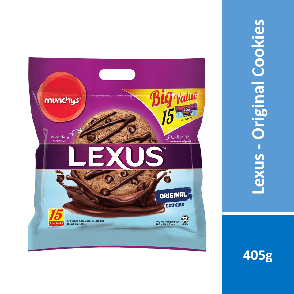 [East Malaysia] Munchy's Lexus Cookies Original 405g | Shopee Malaysia