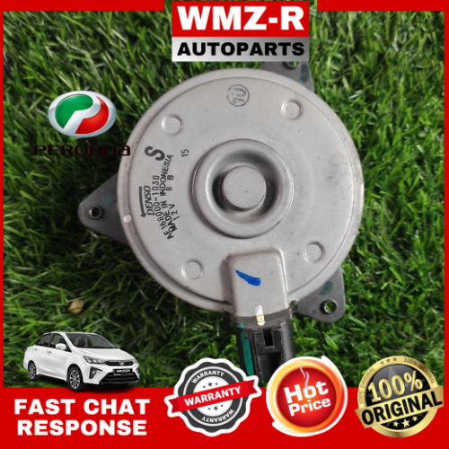 ORIGINAL DENSO RADIATOR AIRCOND FAN MOTOR PERODUA ALZA, BEZZA, AXIA ...