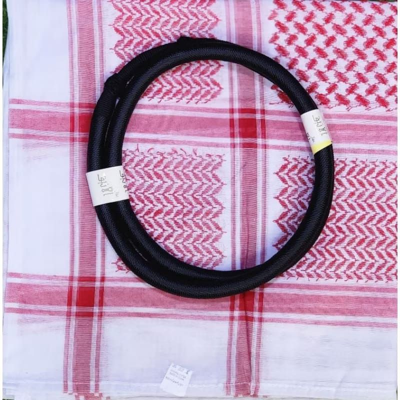 EGAL ARABIAN HEADBAN DAN SERBAN HITAM PUTIHMERAH | Shopee Malaysia