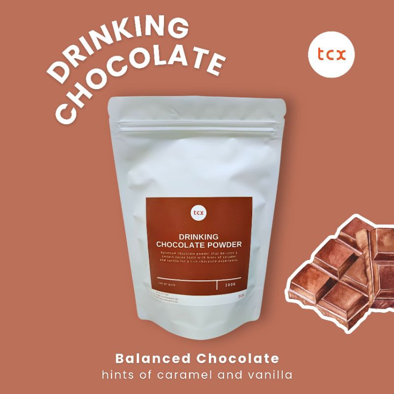 TCX - Drinking Chocolate Powder (200g) / Serbuk Coklat Minuman | Shopee ...