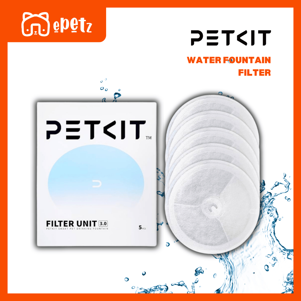 STOCK】PETKIT Cat Water Fountain Filter Replacement For Eversweet Series ...