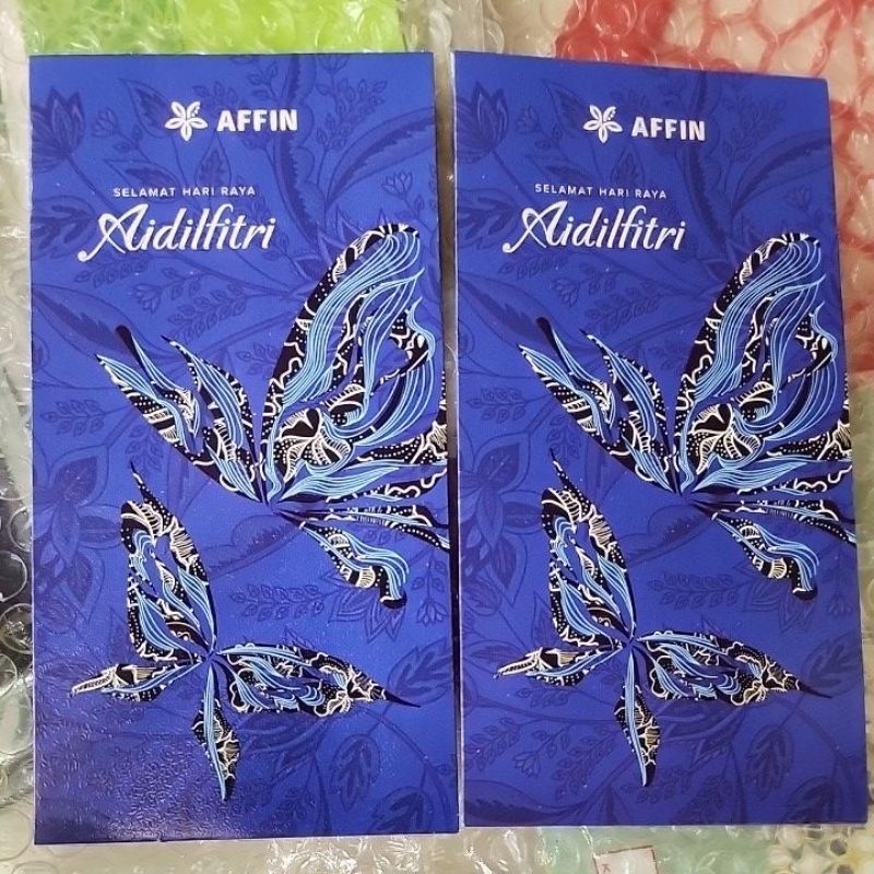 SAMPUL RAYA AFFIN BANK 2024 (2pcs) | Shopee Malaysia
