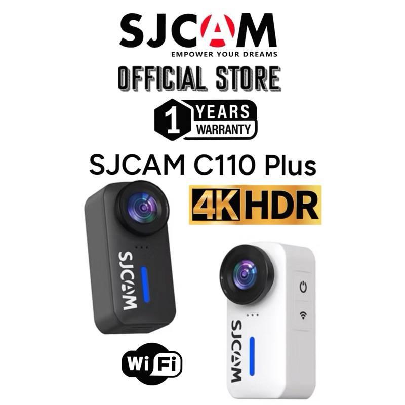 MALAYSIA OFFICIAL STORE SJCAM C110 PLUS C110+ ORIGINAL 4K WIFI ACTION ...