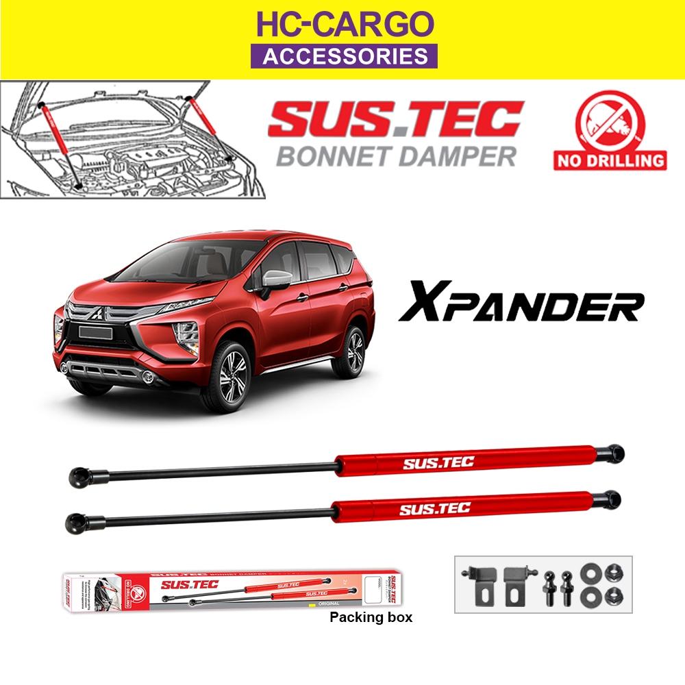 Mitsubishi Xpander 2018 - present Sustec Front Hood Bonnet Damper ...