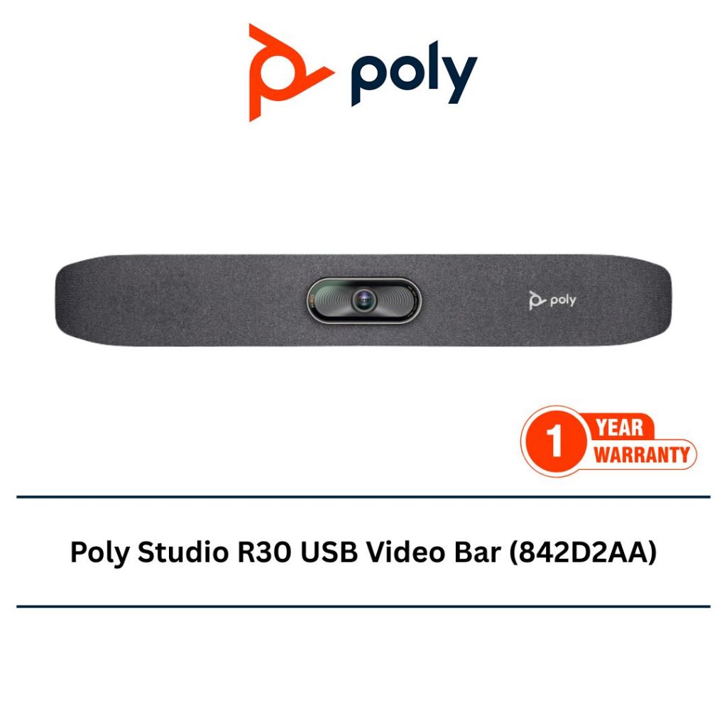 Poly Studio R30 USB Video Bar | Poly Studio R30 USB Video Bar: Pilihan ...