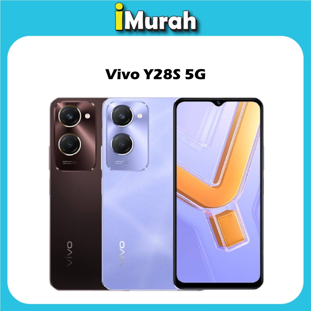 Vivo Y28S 5G [256GB ROM+16GB RAM | MediaTek Dimensity 6300] - 1 Year ...