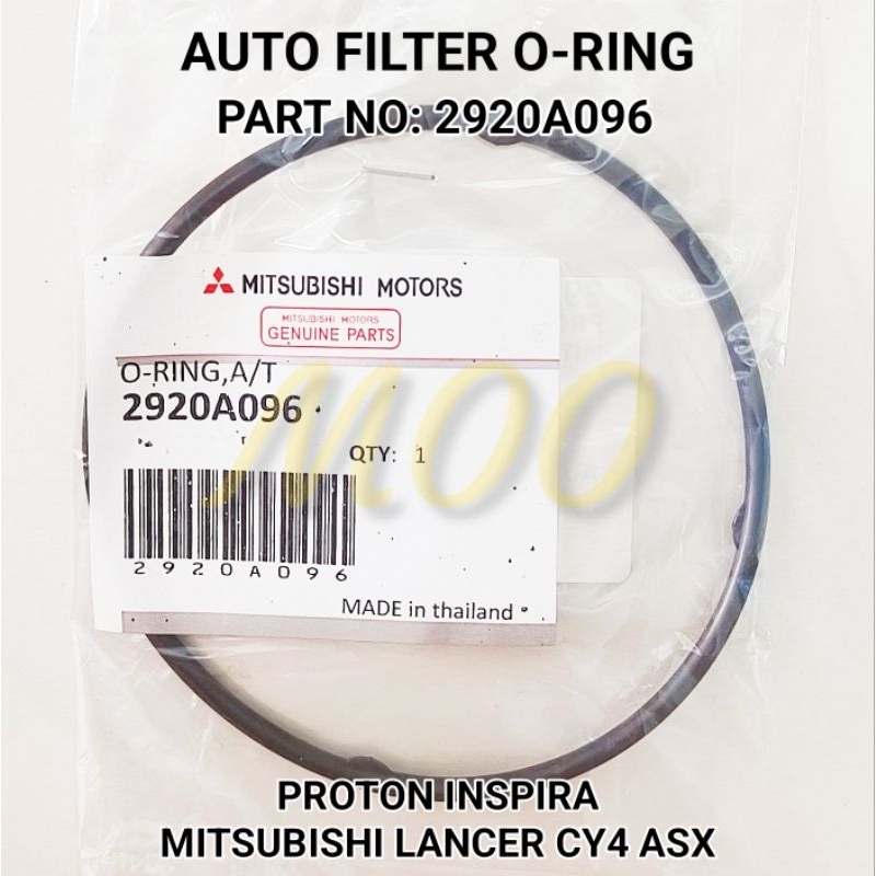 AUTO TRANSMISSION FILTER O-RING PROTON INSPIRA MITSUBISHI LANCER CY4 ...