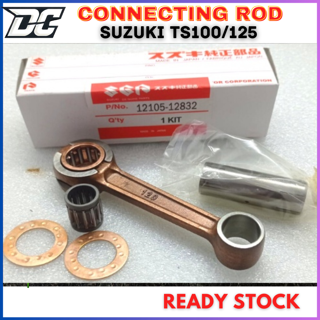 Suzuki TS100/ TS125 - Connecting Rod Kit (Set) (Saiz STD) Kit Con Rod ...
