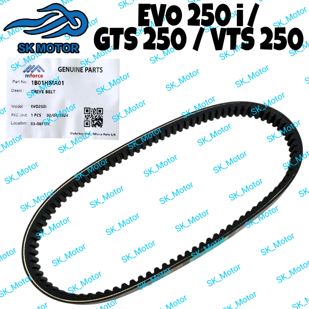 SYM EVO 250 i / GTS 250 / VTS 250 Original Leather Auto Belt / V-Belt ...