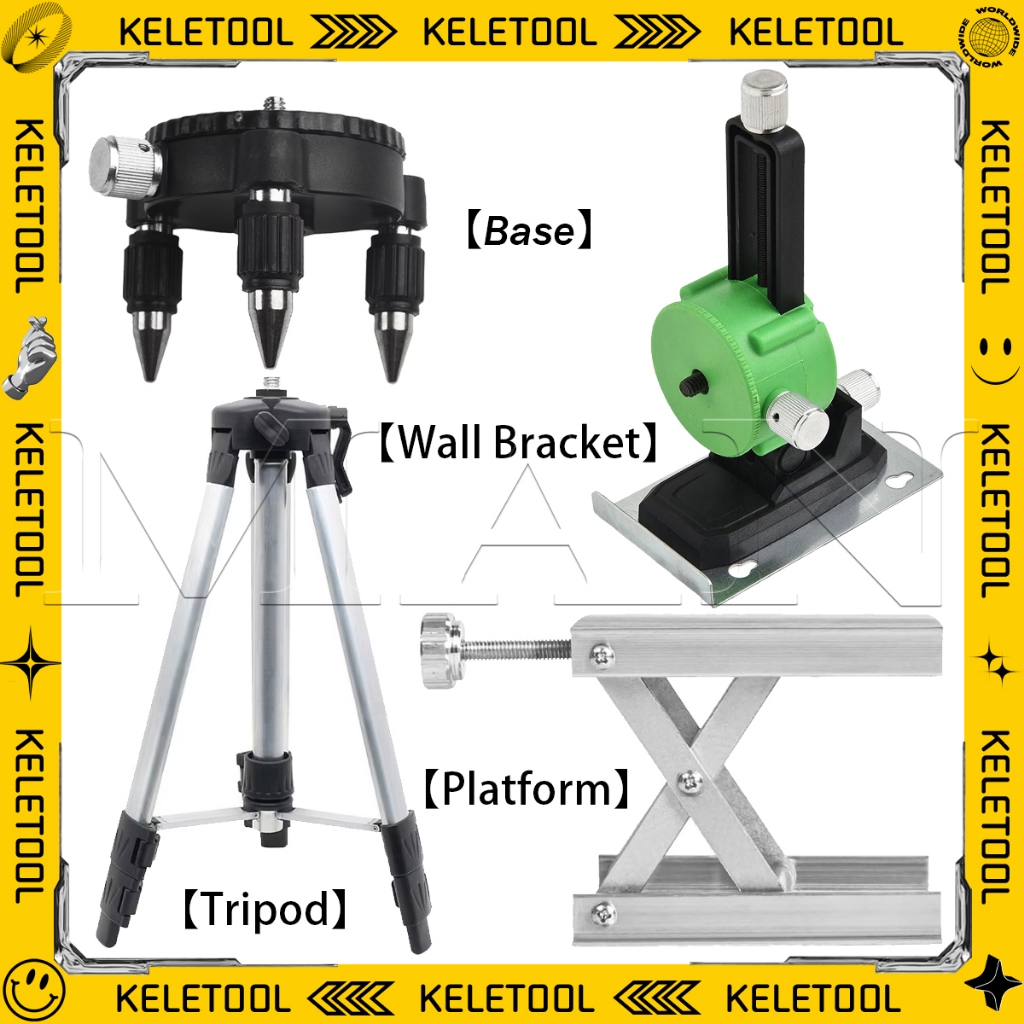 Universal Laser Level Machine Wall Bracket Holder Base Platform And ...