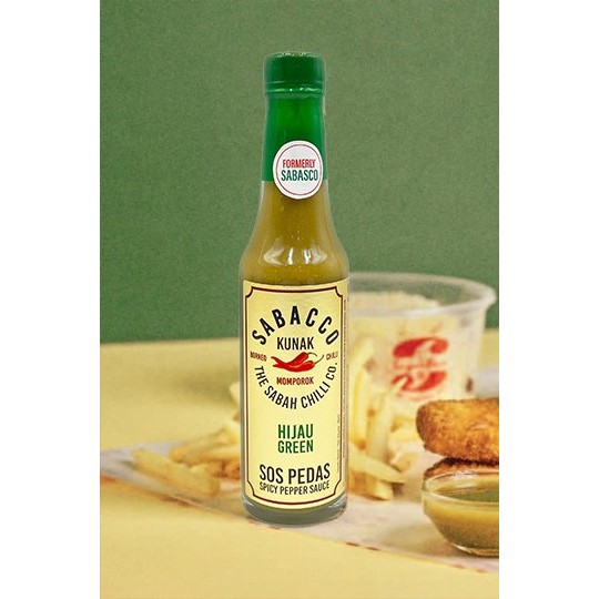 GREEN - Sabacco Sabah Chilli Sauce 80ml | Shopee Malaysia