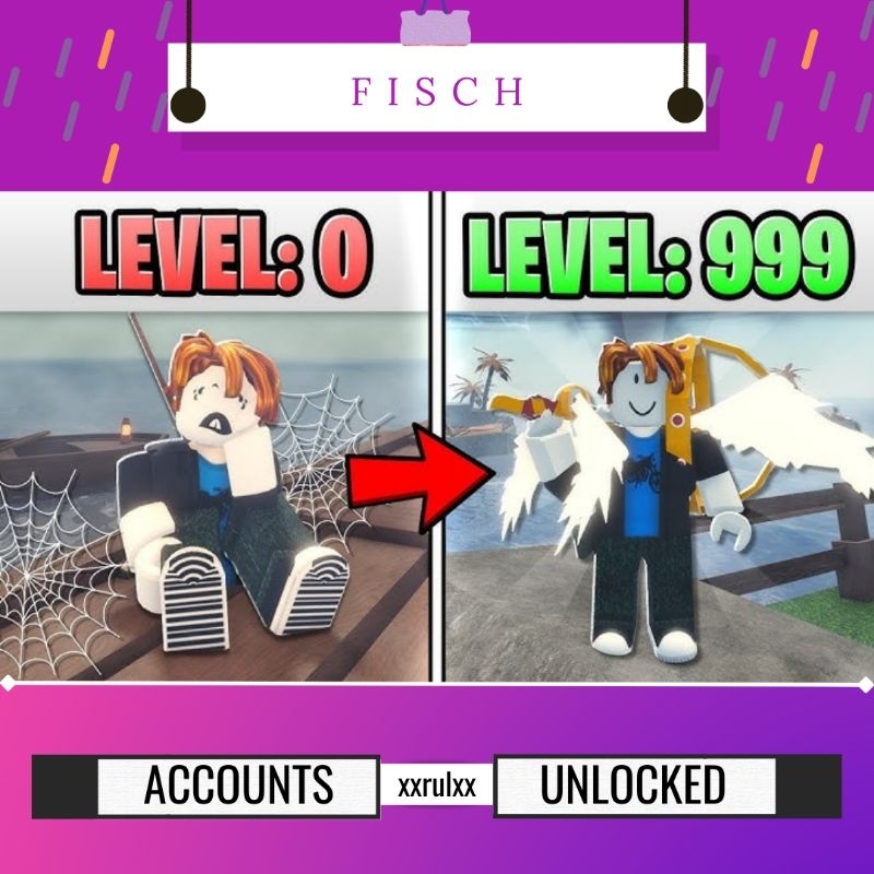 Fisch Accounts Level 1000 | Shopee Malaysia