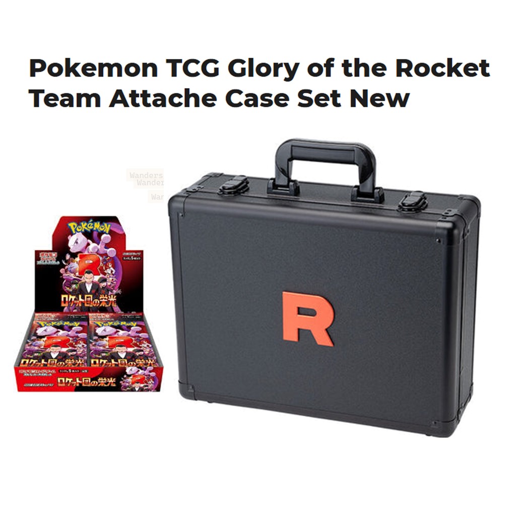 [READY]Glory of the Team Rocket Attache Case Japanese Pokemon TCG Team ...