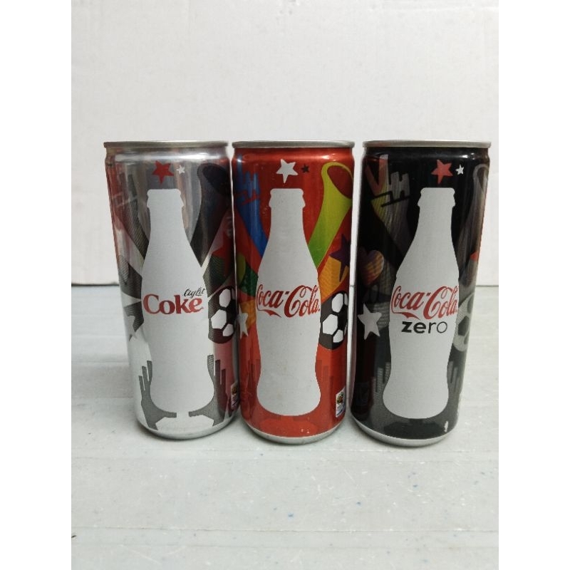 (Dent) Korea Fifa Coca Cola Coke Empty can set (AV) | Shopee Malaysia