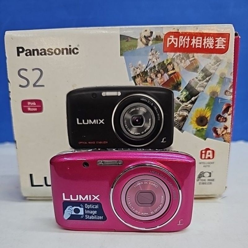 LUMIX DMC-S2 CCD (USED)98%NEW DIGITAL CAMERA 14.1 MP 4X 28mm Wide Zoom ...