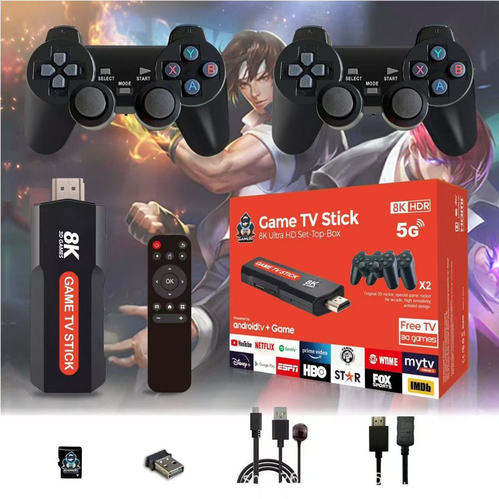 5G Arcade Game Console Stick 8K Game Box Console Tv Retro Game Boy Psp ...