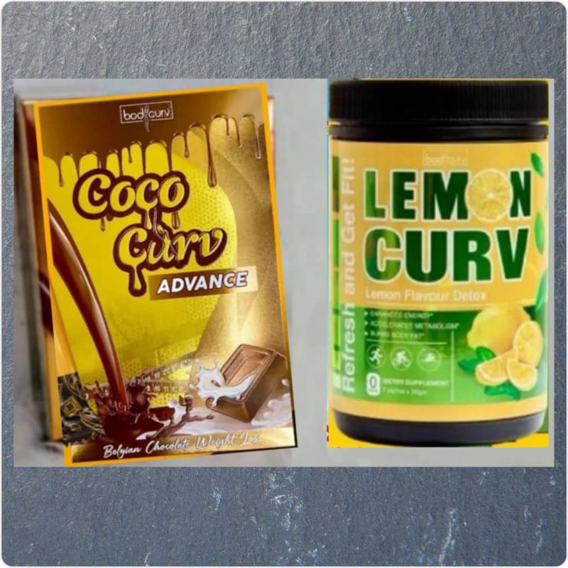 1 BOX COCO CC / PAKEJ COCO + LEMON CURV 💯 ORIGINAL BODYCURV HQ | Shopee ...