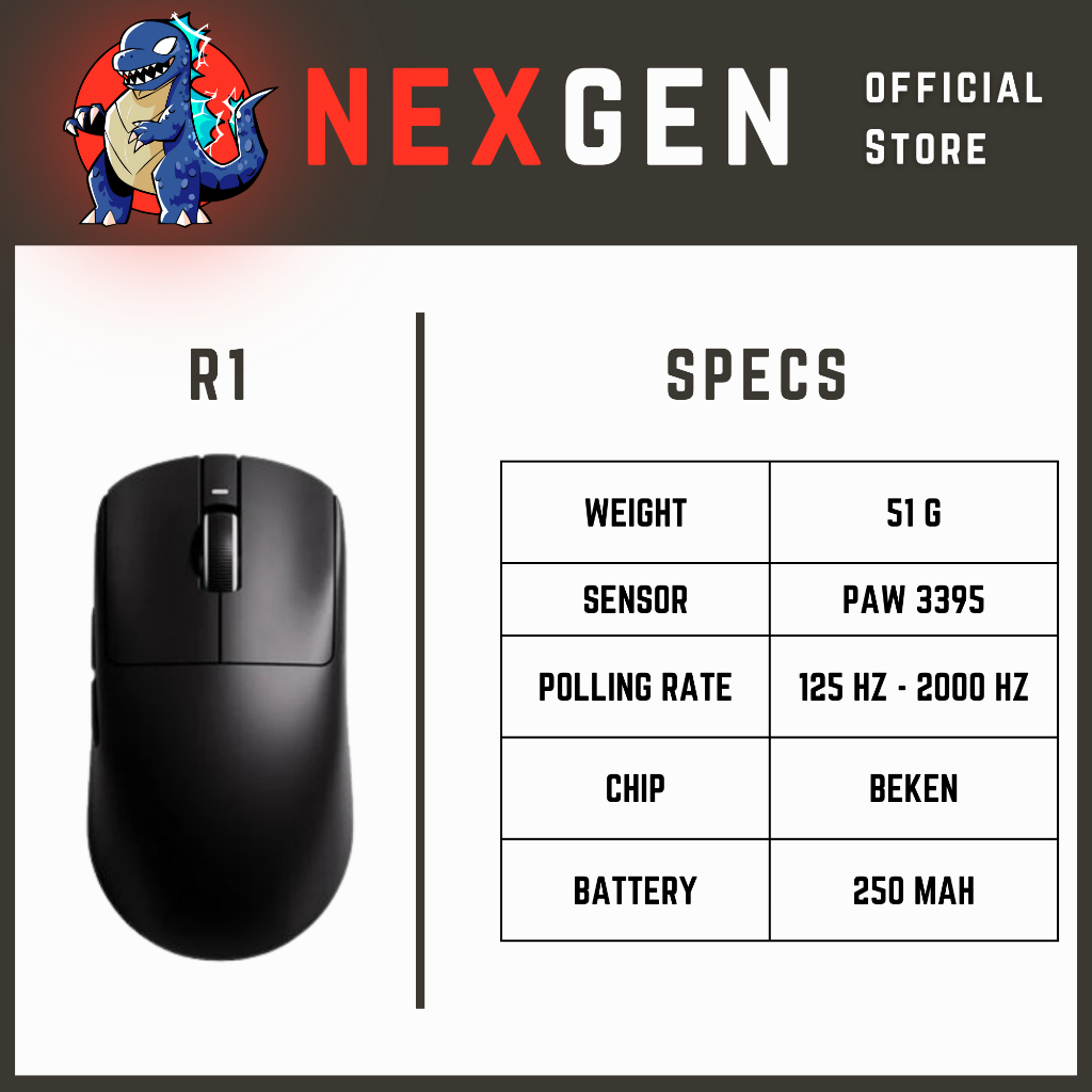 [READY STOCK] VXE DRAGONFLY R1 SE+ / R1 / PRO / PRO MAX | 4000 Hz ...