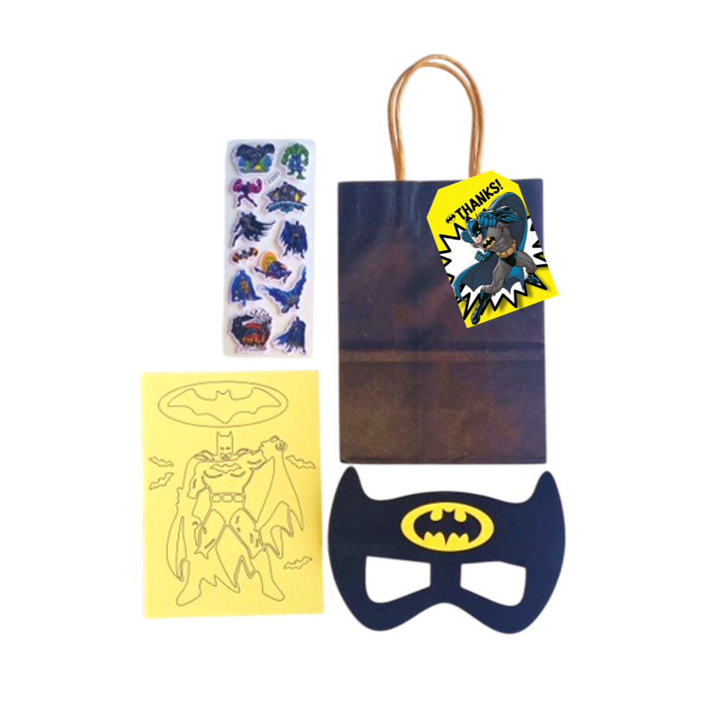 Superhero Batman Party Pack | Cartoon Goodie Bag | Party Favor | Shopee ...