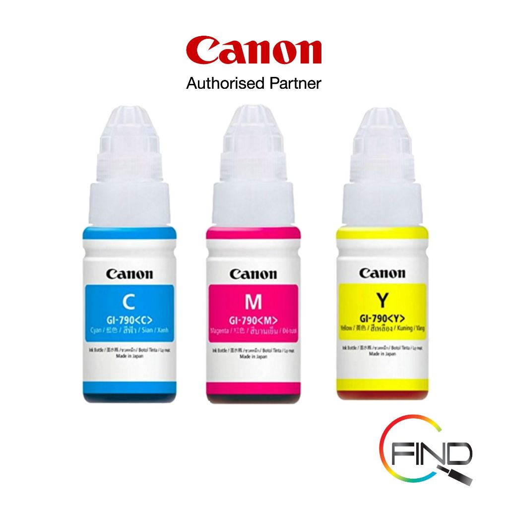 Canon GI-790 Color Set Cartridge For G1000/G1010/G2000/G2010/G3000 ...