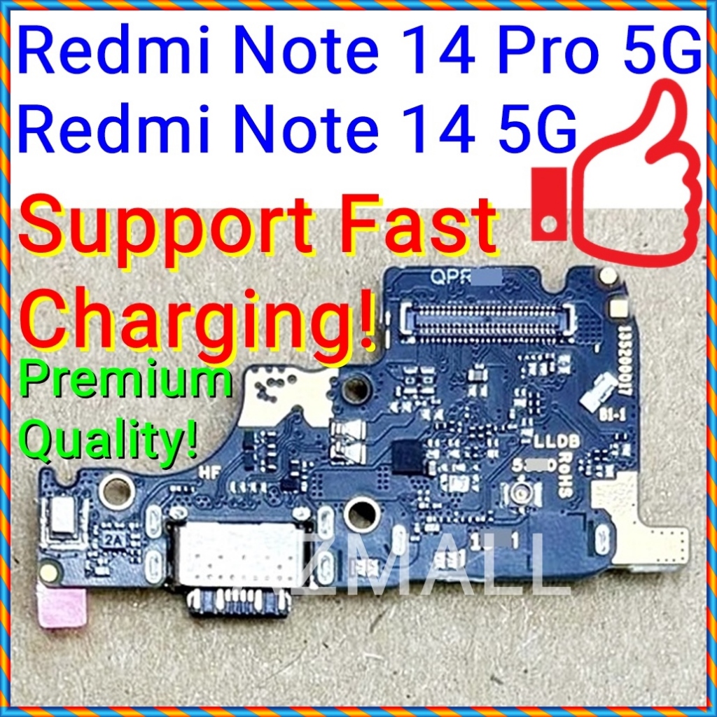 (45W Fast Charge) NEW ORI SIM Slot Charging Port FULL IC Board MIC ...