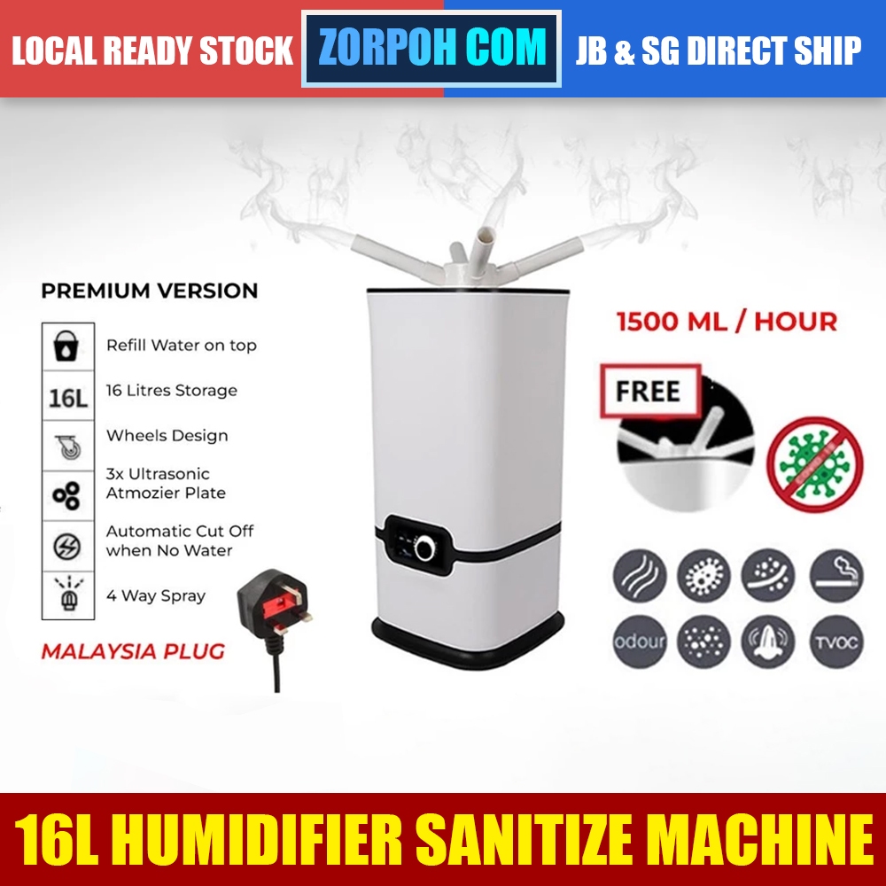 [Ready Stock] 16L Ground Air Humidifier Sterilization Large Capacity ...