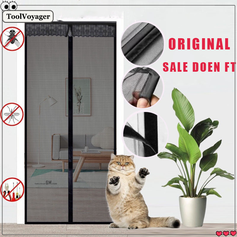 Magnetic Anti-mosquito Curtain Anti-insect Door Net Silent Door Screen ...