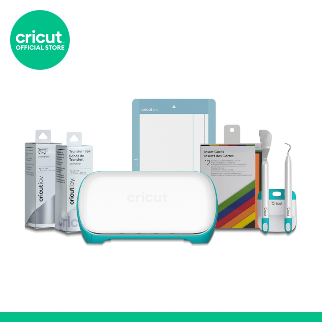 Cricut Joy Essentials Bundle Portable Mini Cutting Machine - Includes 5 ...