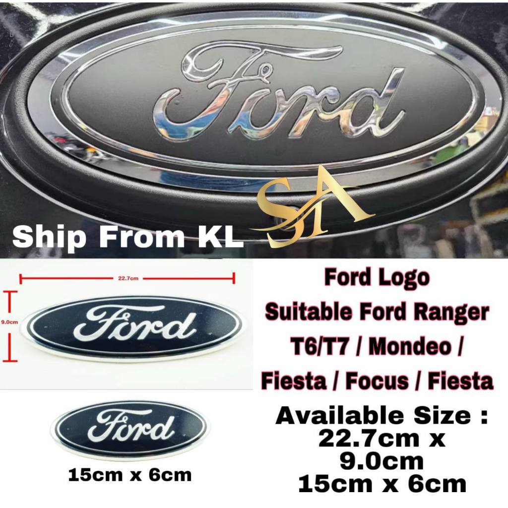 Ford Logo Emblem Badge Replacement Front Back Car sticker Front Grille ...