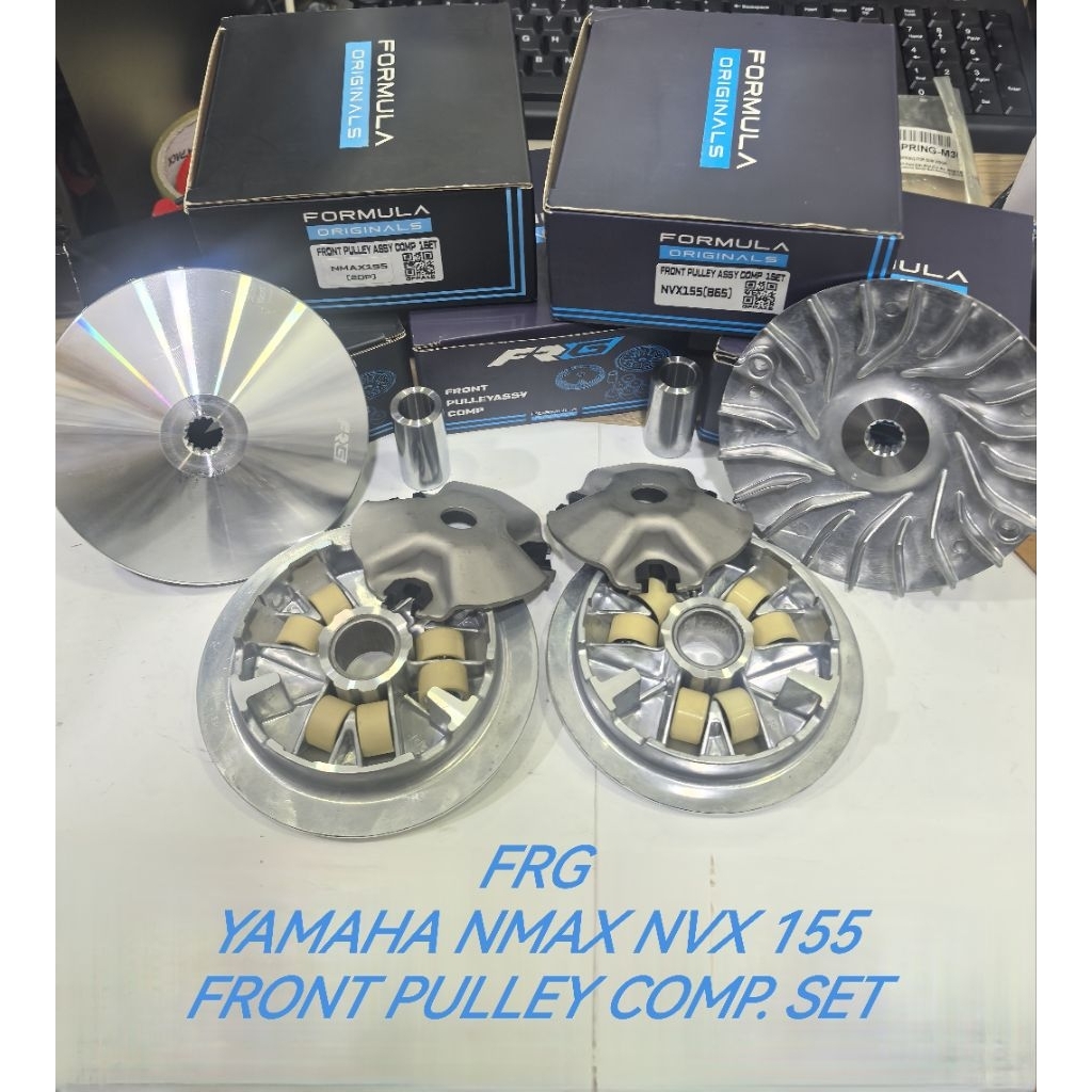 FRG YAMAHA NMAX V1 V2 NVX 155 V1 V2 FRONT CVT PULLEY ASSY COMP .(FRONT ...