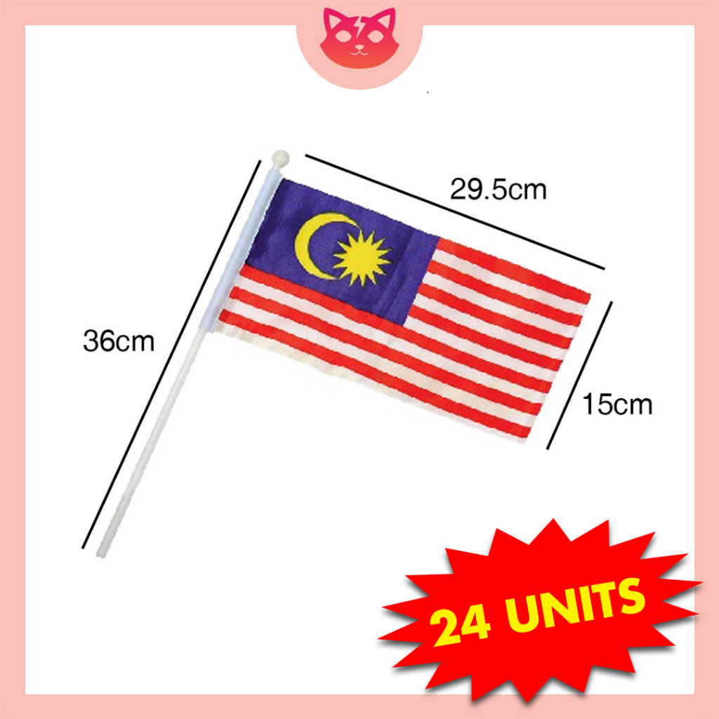 BENDERA KECIL MERDEKA 2025 | Mini Malaysia Flags (Hari Kebangsaan ...