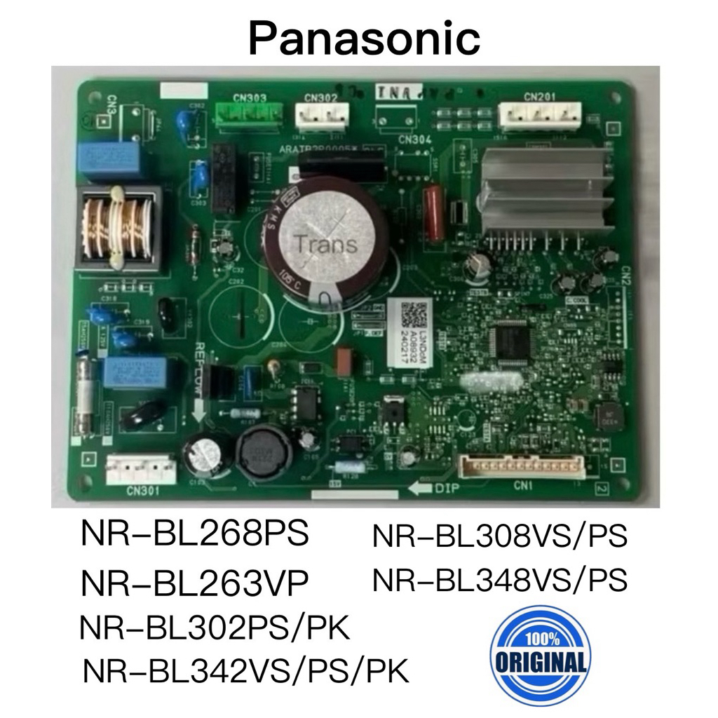 PANASONIC ORIGINAL PAS CONTROL PCB (ARBPC1A08932) FOR REFRIGERATOR ...