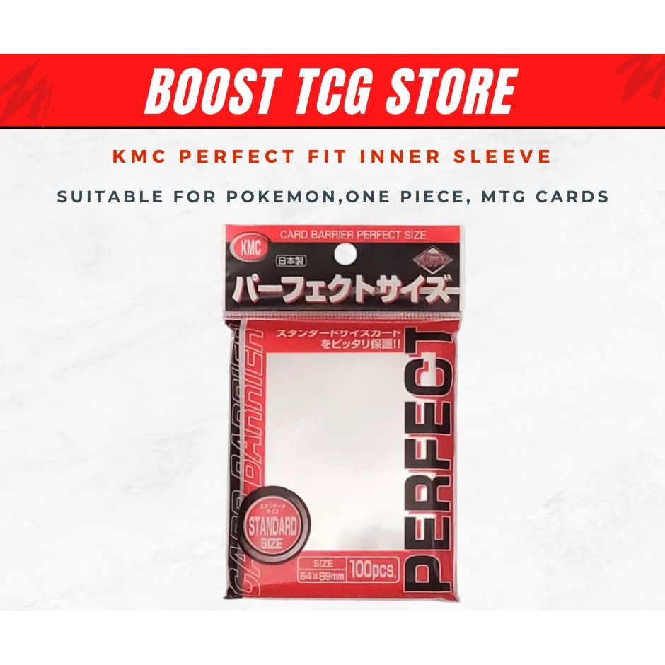 KMC Perfect Fit Sleeves suitable for Pokemon , Magic the gathering ...